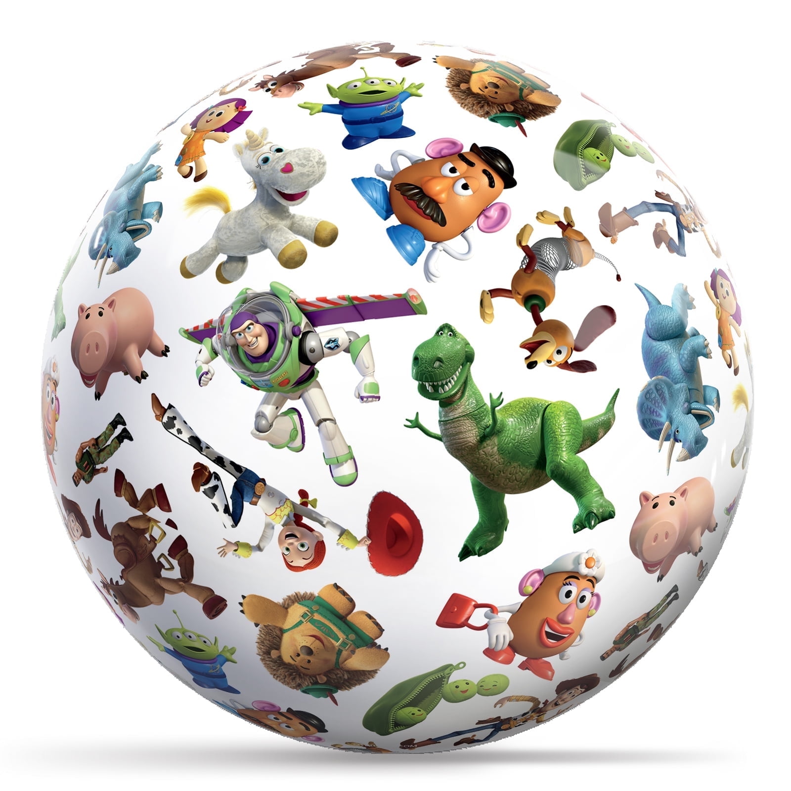 Disney Toy Story 3 Characters Undrilled Bowling Ball 10lb - Walmart.com