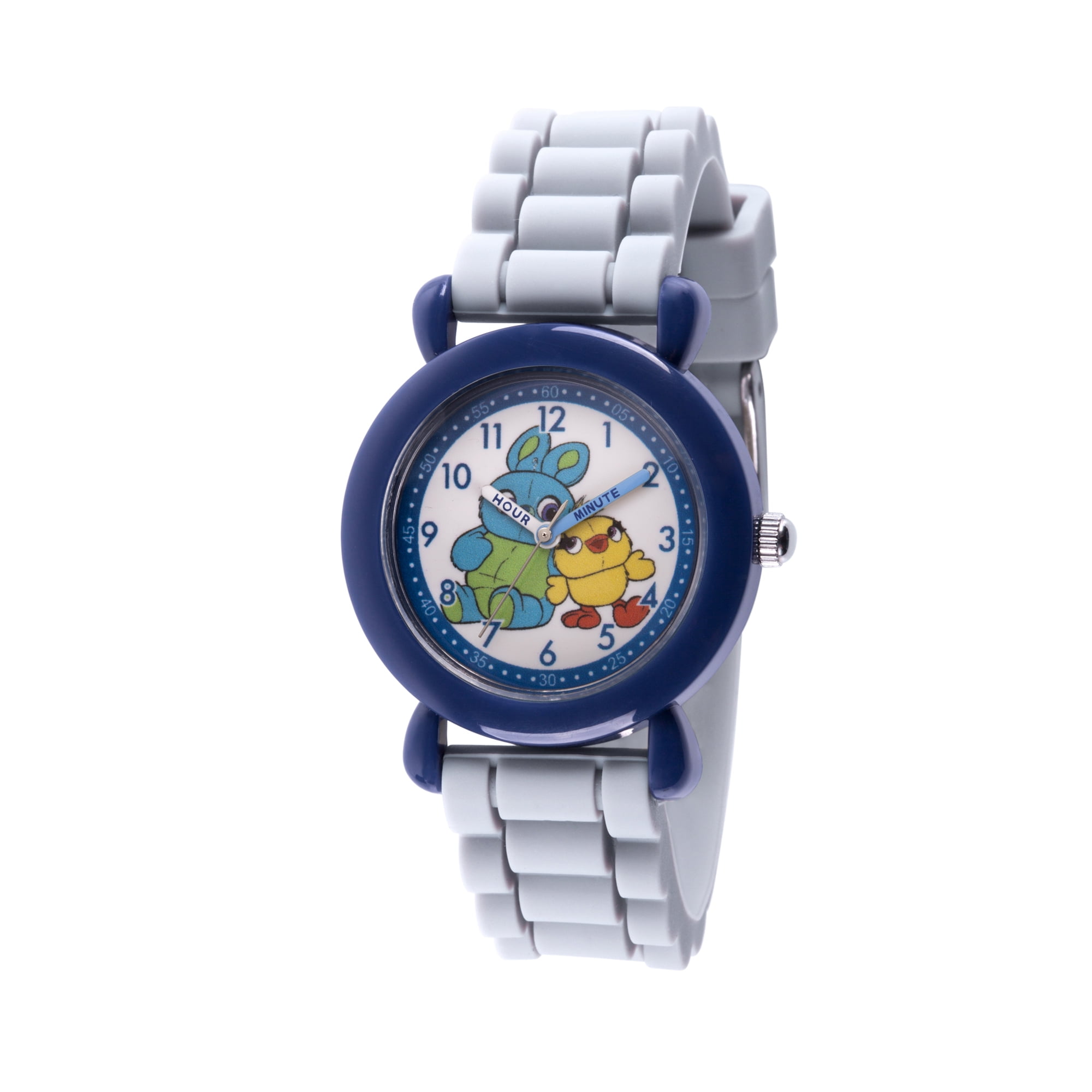 Disney Toy Story 4 Bunny Ducky Boys' Blue Plastic Watch, 1-Pack ...