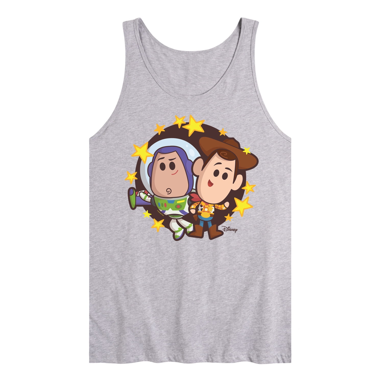 Disney - Toy Story 4 - Buzz And Woody - Men's Jersey Tank Top - Walmart.com
