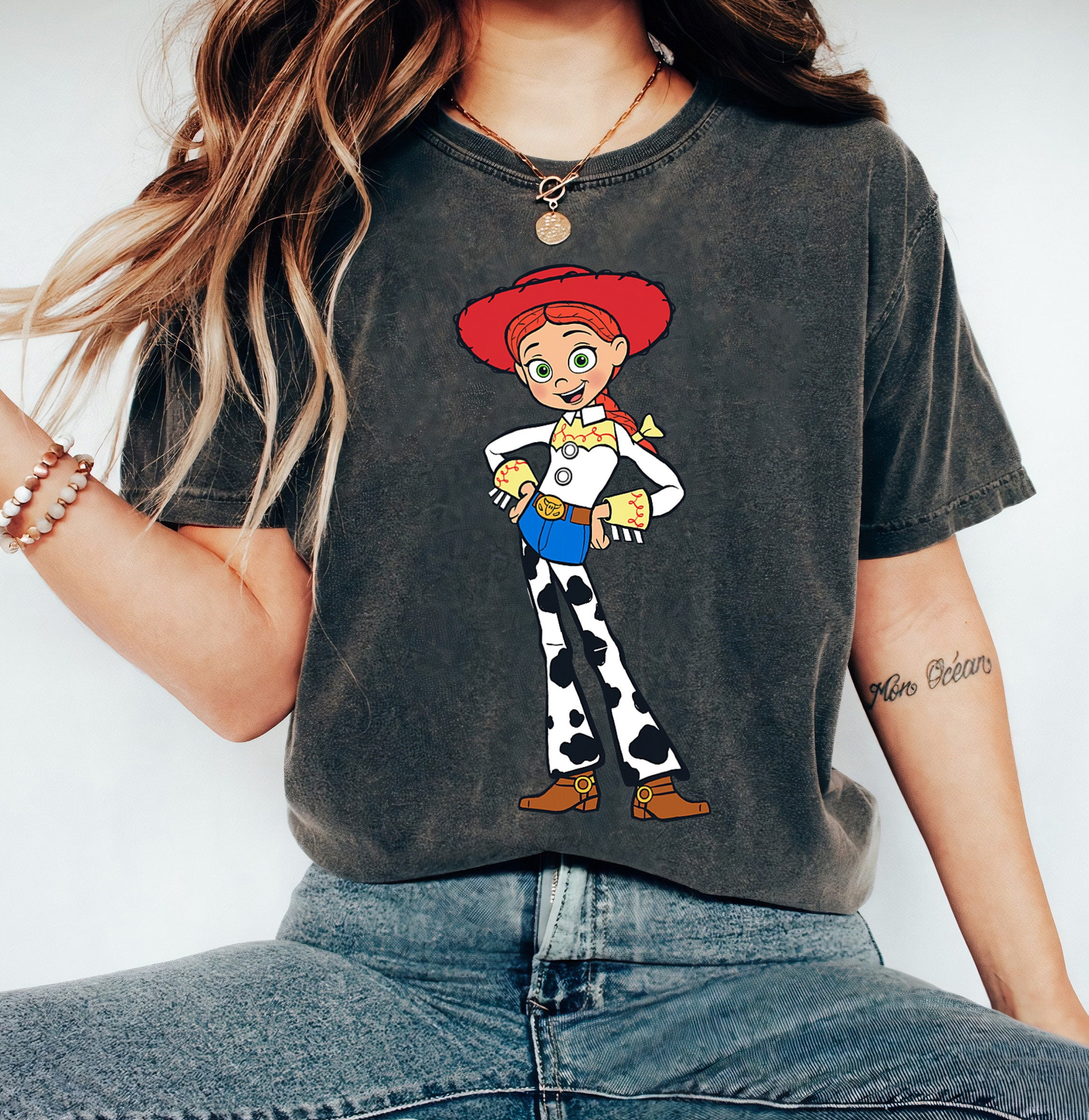 Disney Toy Story 4 Cowgirl Jessie T-Shirt, Disneyland Family Matching ...