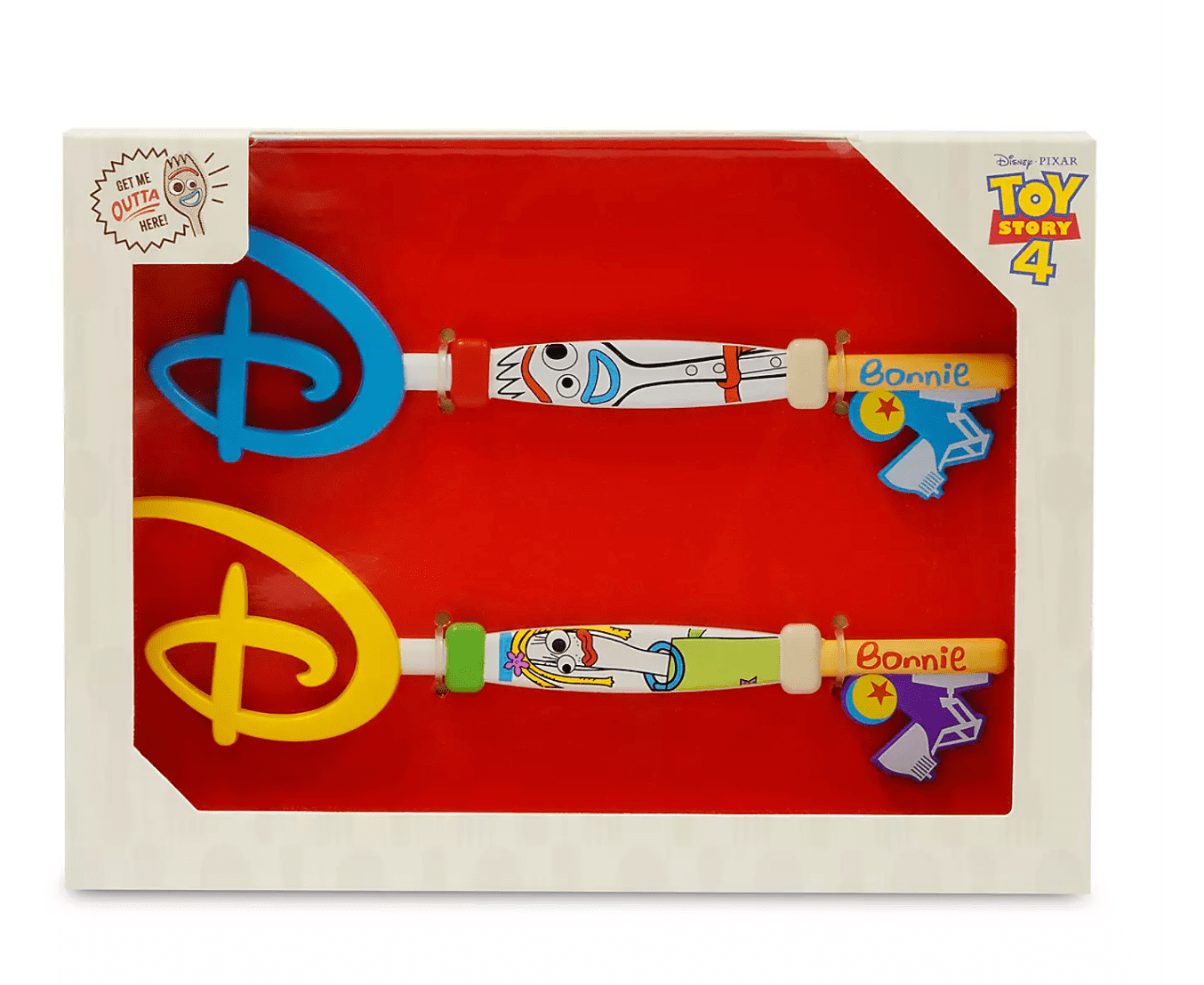 Disney Toy Story 4 Forky and Karen Beverly Collectible Key Set New with ...