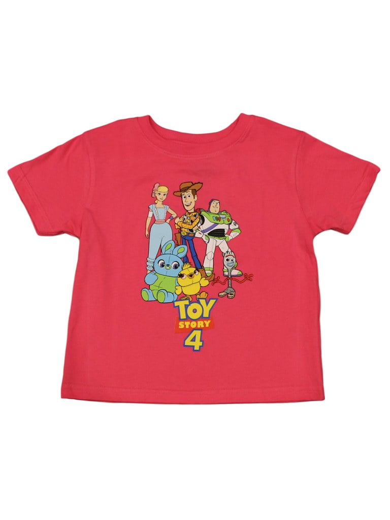 Disney Toy Story 4 Girls' Team Up T-Shirt (Toddler Girls) - Walmart.com