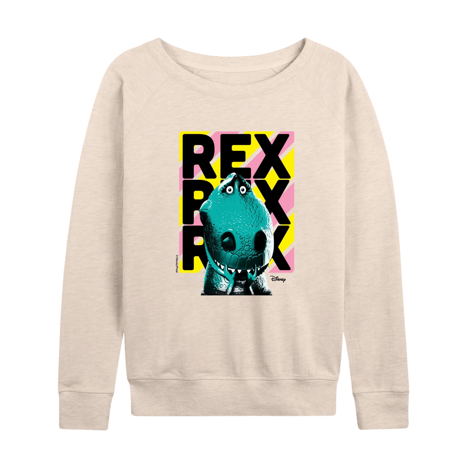 Disney - Toy Story 4 - Rex - Women's Lightweight French Terry Long ...