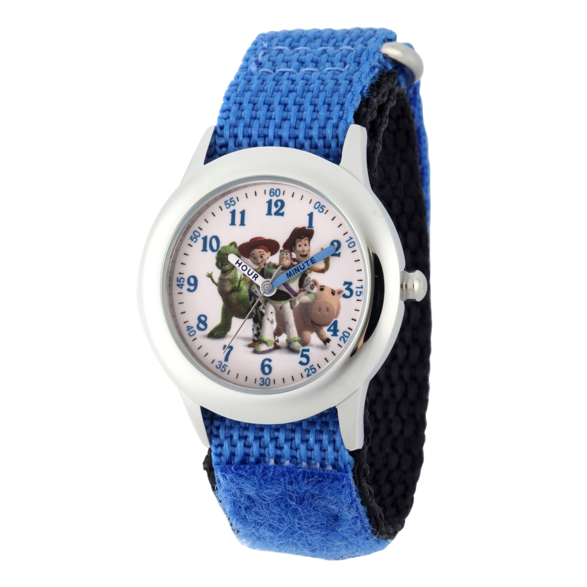 Disney Toy Story 4 Woody,Buzz Boys' Stainless Steel Watch, 1-Pack ...