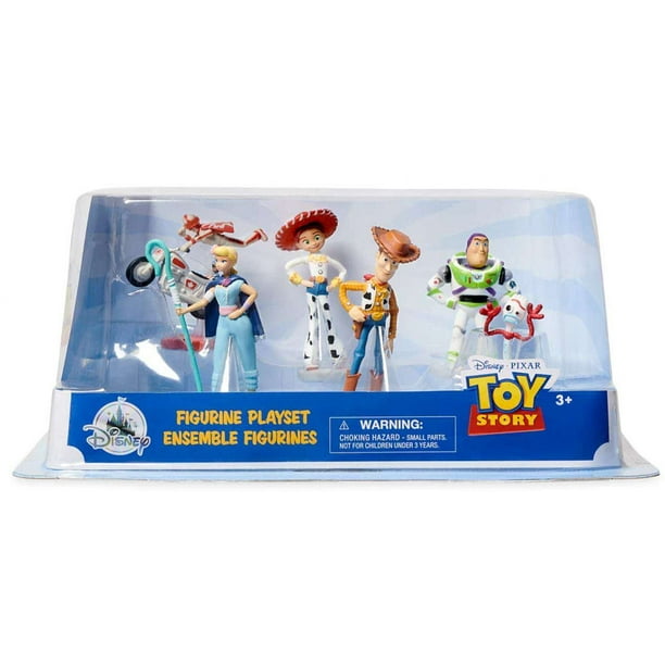 Disney Toy Story 4 with Buzz Forky Woody Rex Duke Caboom Figure Play ...