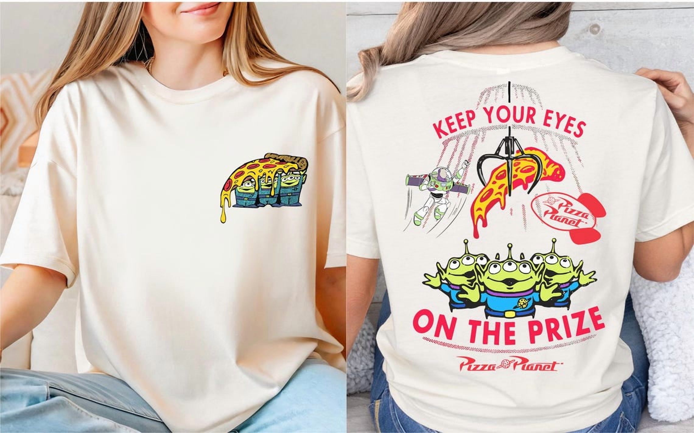 Disney Toy Story Alien T-shirt, Keep Your Eyes On The Prize Shirt ...