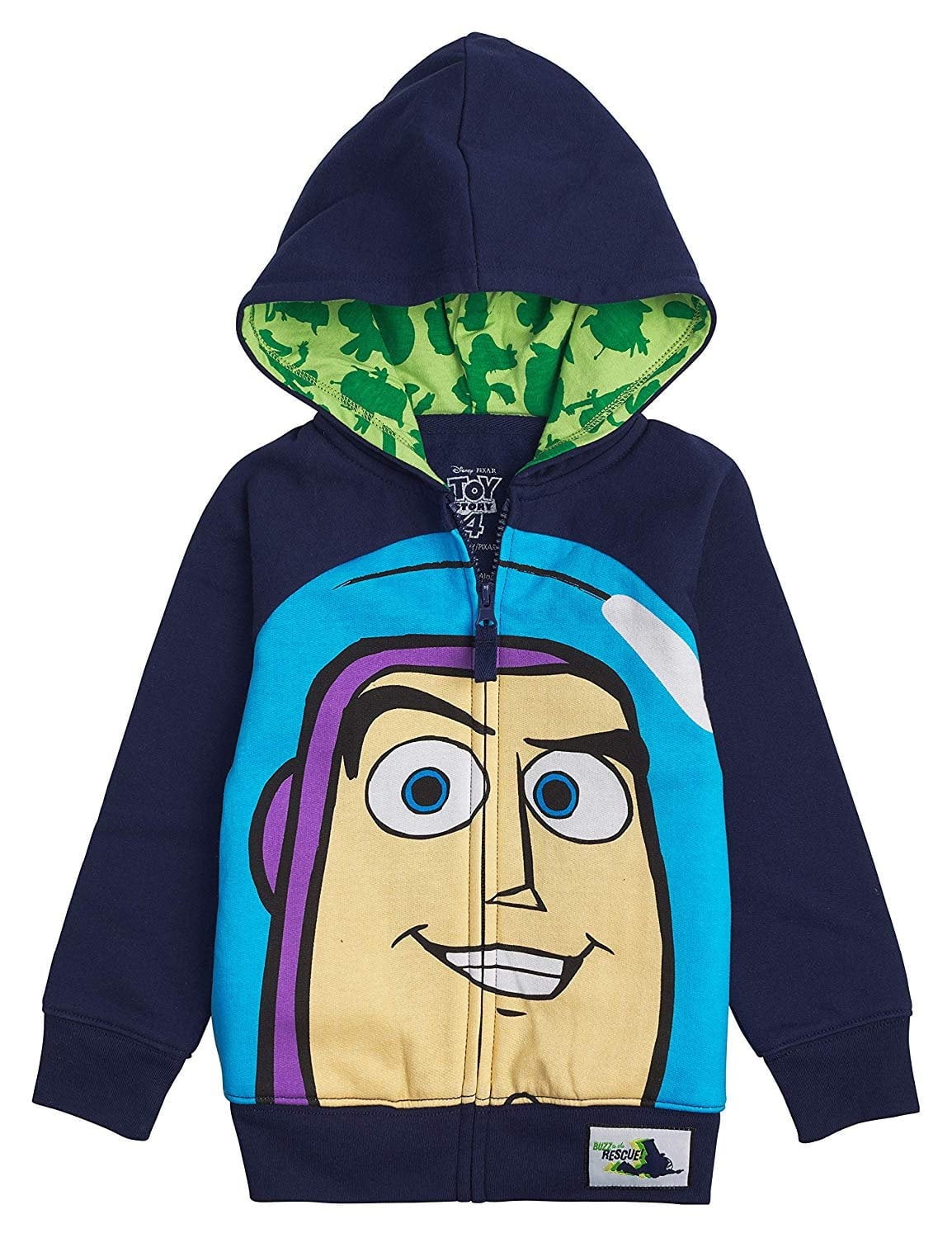 Disney Pixar Toy Story Zipper Hooded Costume - Buzz Lightyear, Sheriff ...