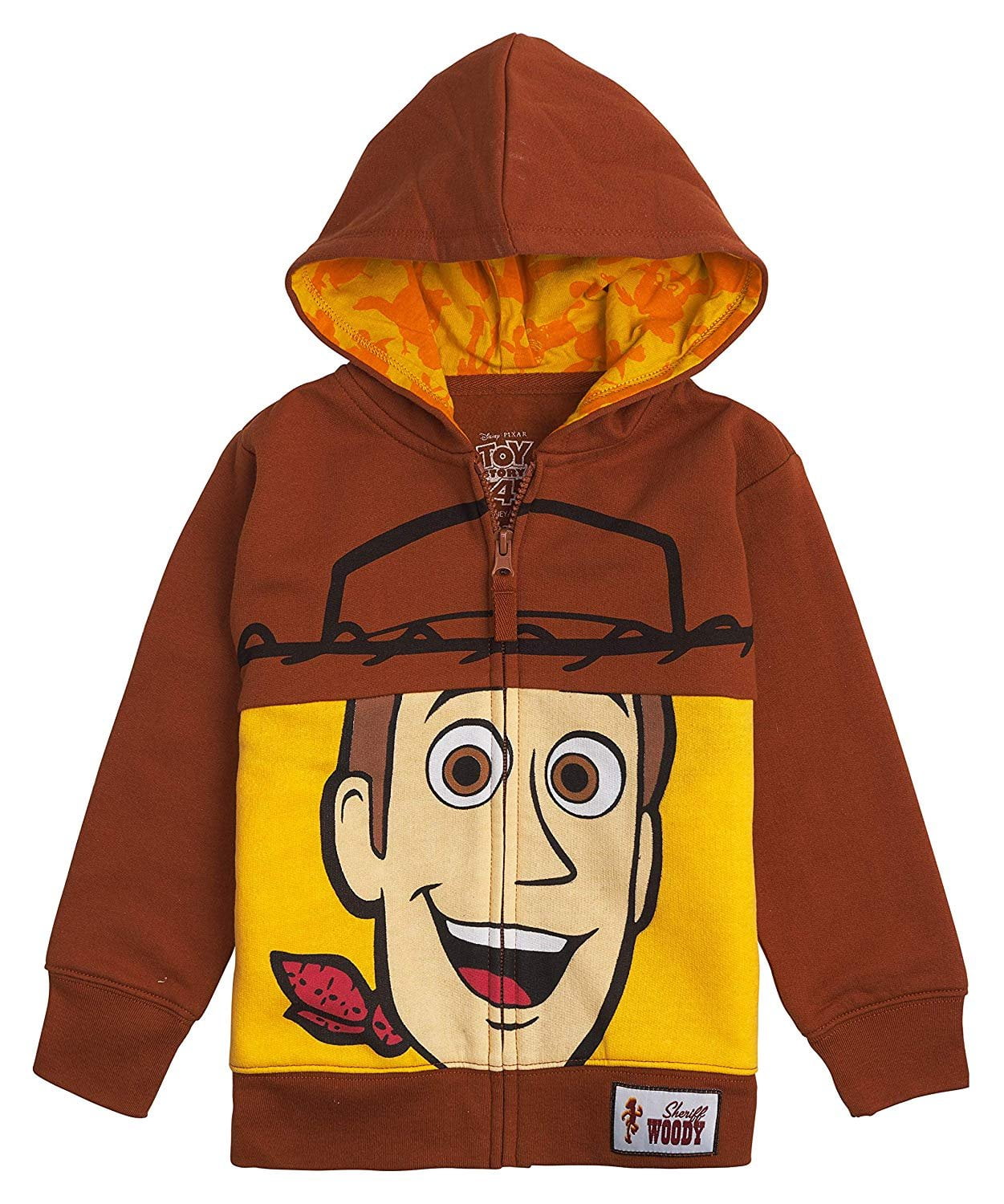 Disney Toy Story Zipper Hoodie - Buzz Lightyear, Sheriff Woody for Boys ...