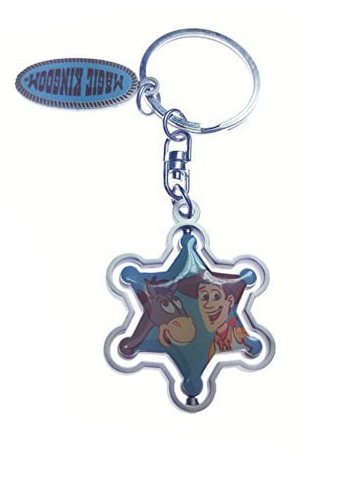 Disney Toy Story Bulls Eye and Woody Frontier Land Star Key Chain ...
