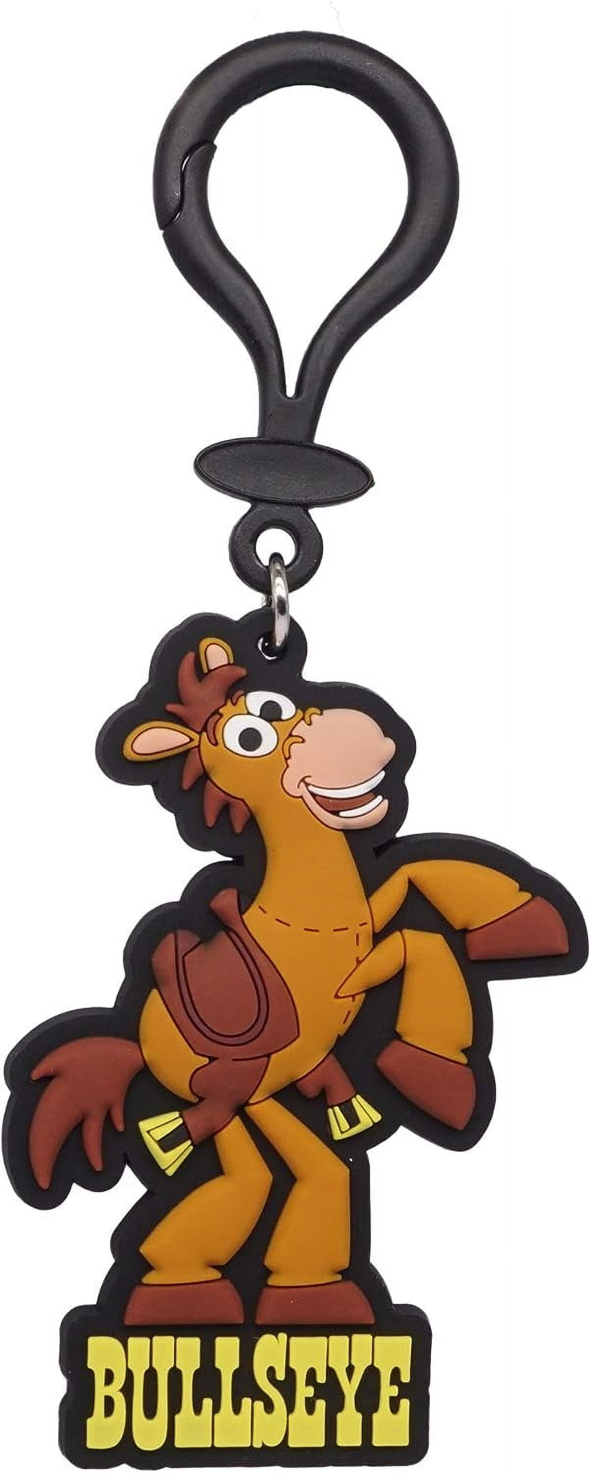 Disney Toy Story Bullseye Soft Touch ID Tag Bag Clip - Toy Story ...