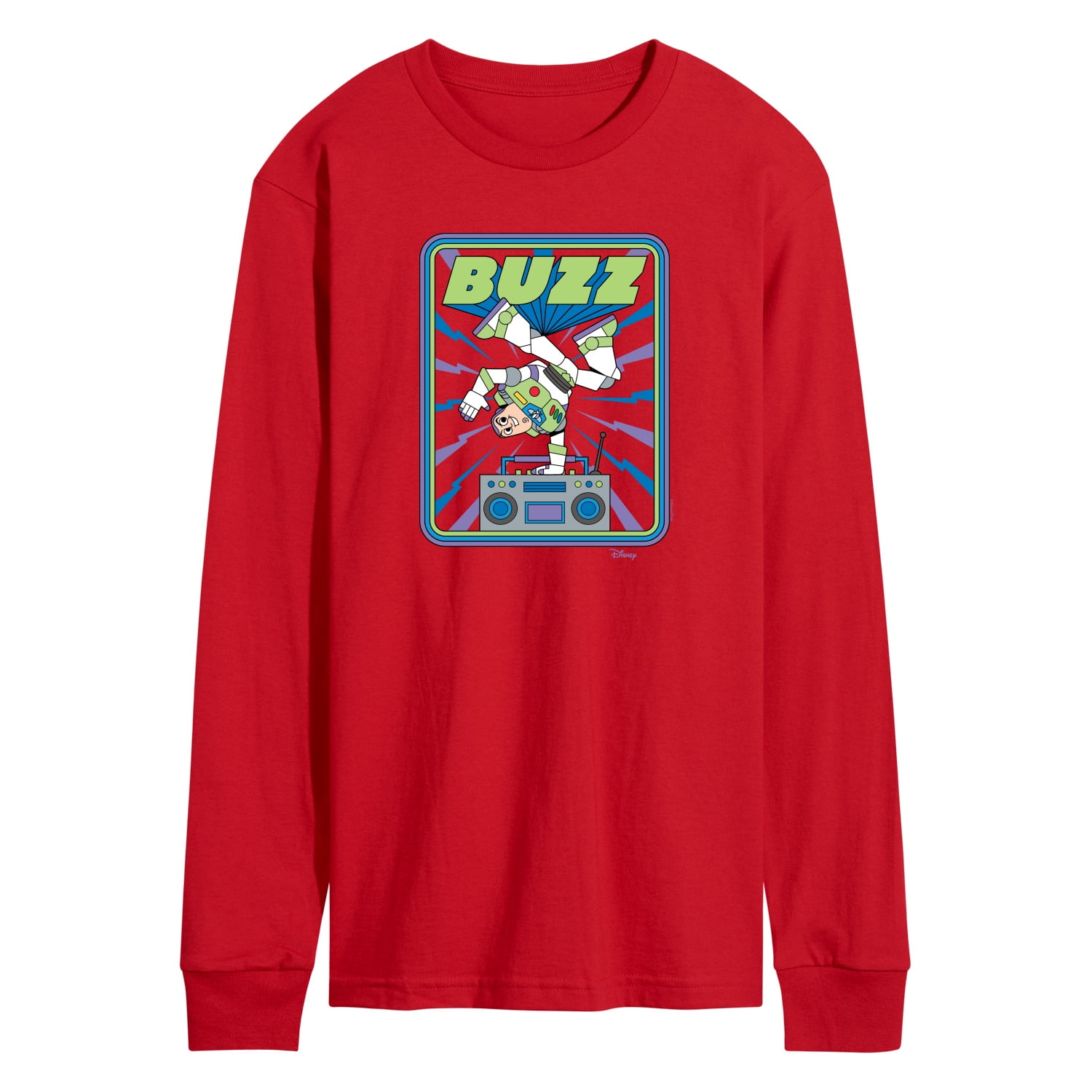 Disney - Toy Story - Buzz Breakdancing - Men's Long Sleeve T-Shirt ...