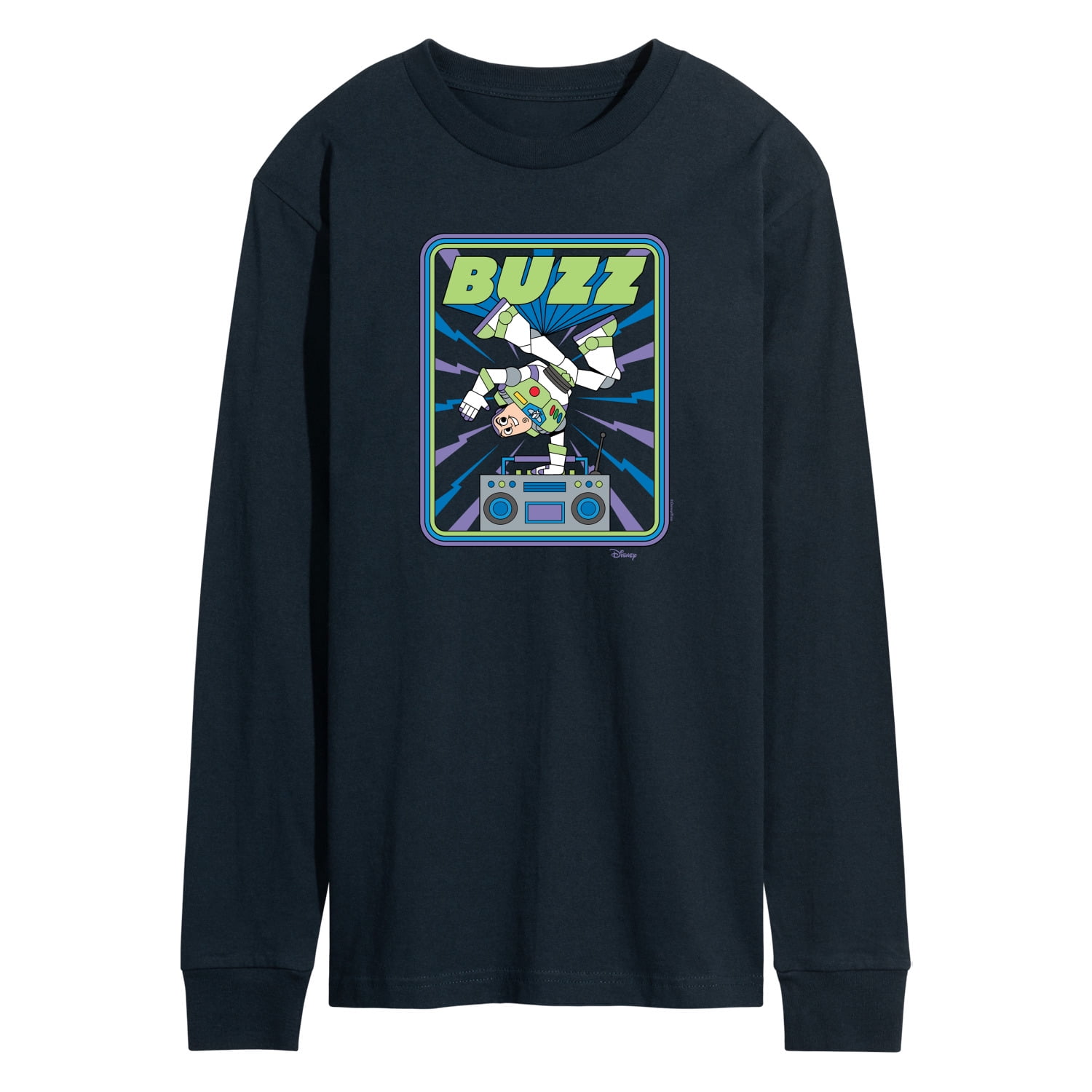 Disney - Toy Story - Buzz Breakdancing - Men's Long Sleeve T-Shirt ...