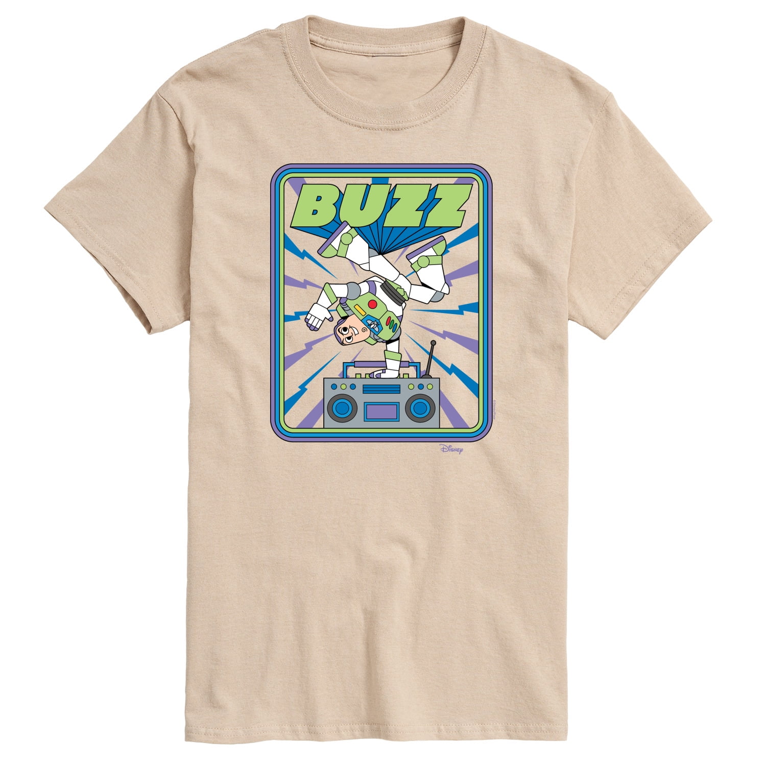 Disney - Toy Story - Buzz Breakdancing - Men's Short Sleeve Graphic T ...