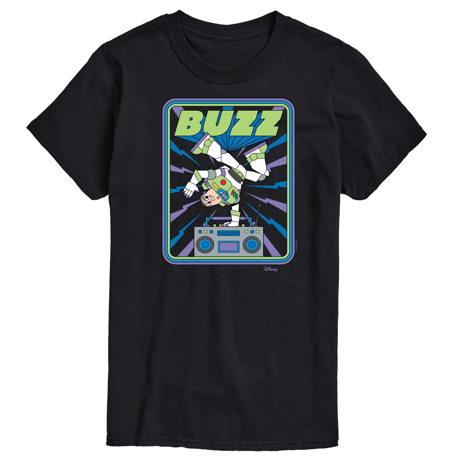 Disney - Toy Story - Buzz Breakdancing - Men's Short Sleeve Graphic T ...