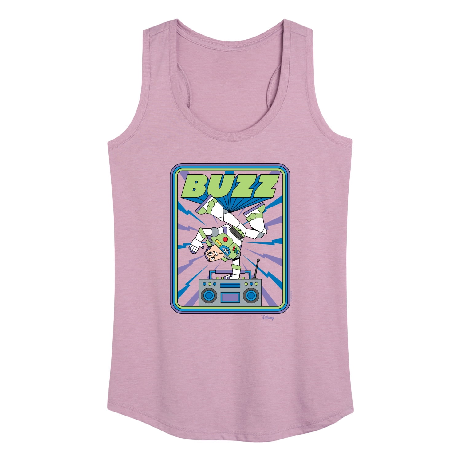 Disney - Toy Story - Buzz Breakdancing - Women's Racerback Tank Top ...