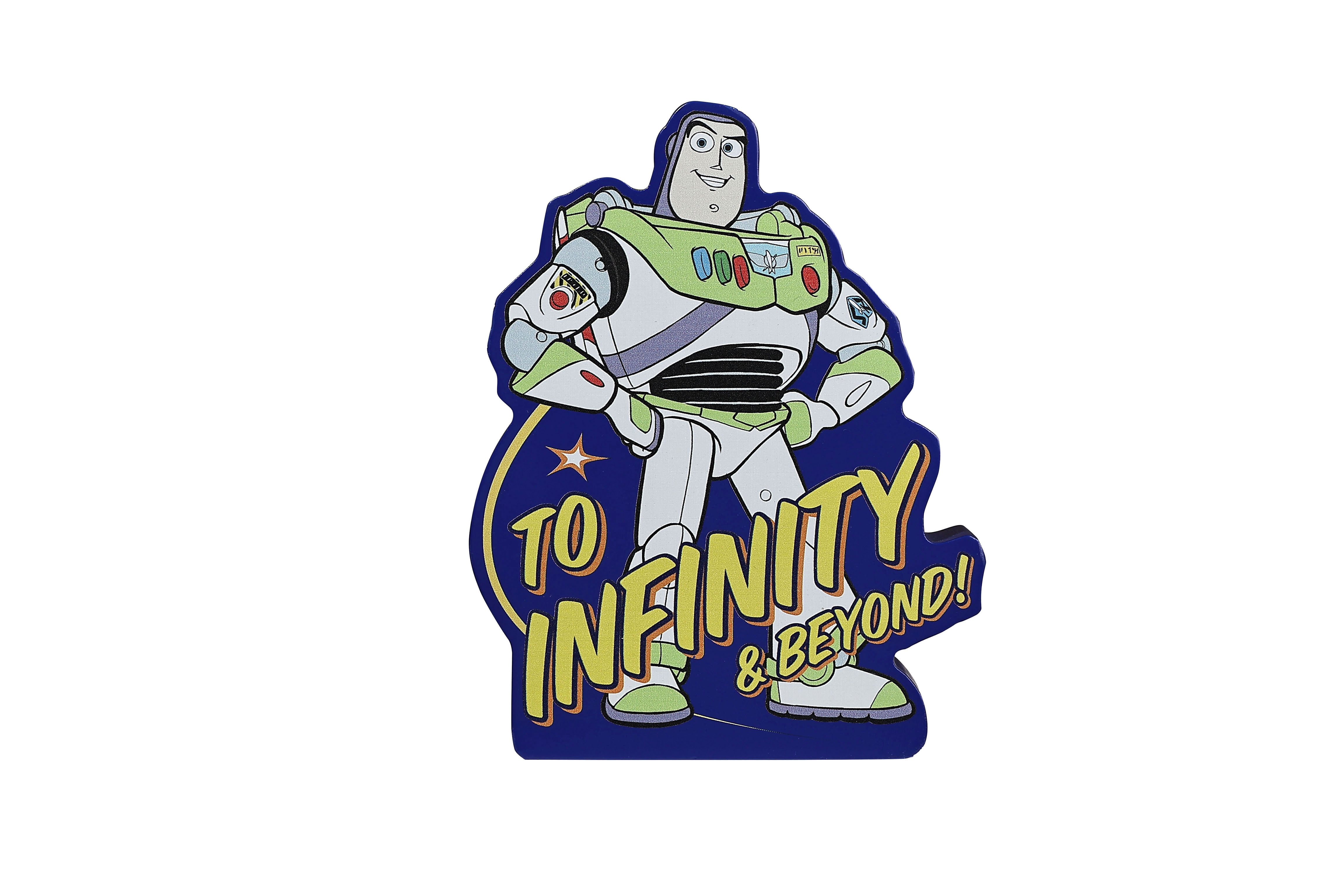 Disney Toy Story 'Buzz Lightyear' Die-Cut MDF Block by POP Creations ...