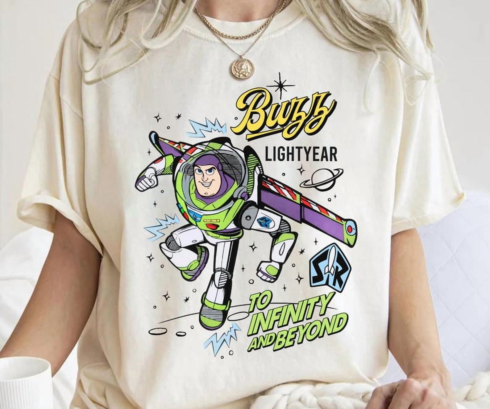 Disney Toy Story Buzz Lightyear To Infinity and Beyond T-Shirt, Buzz ...