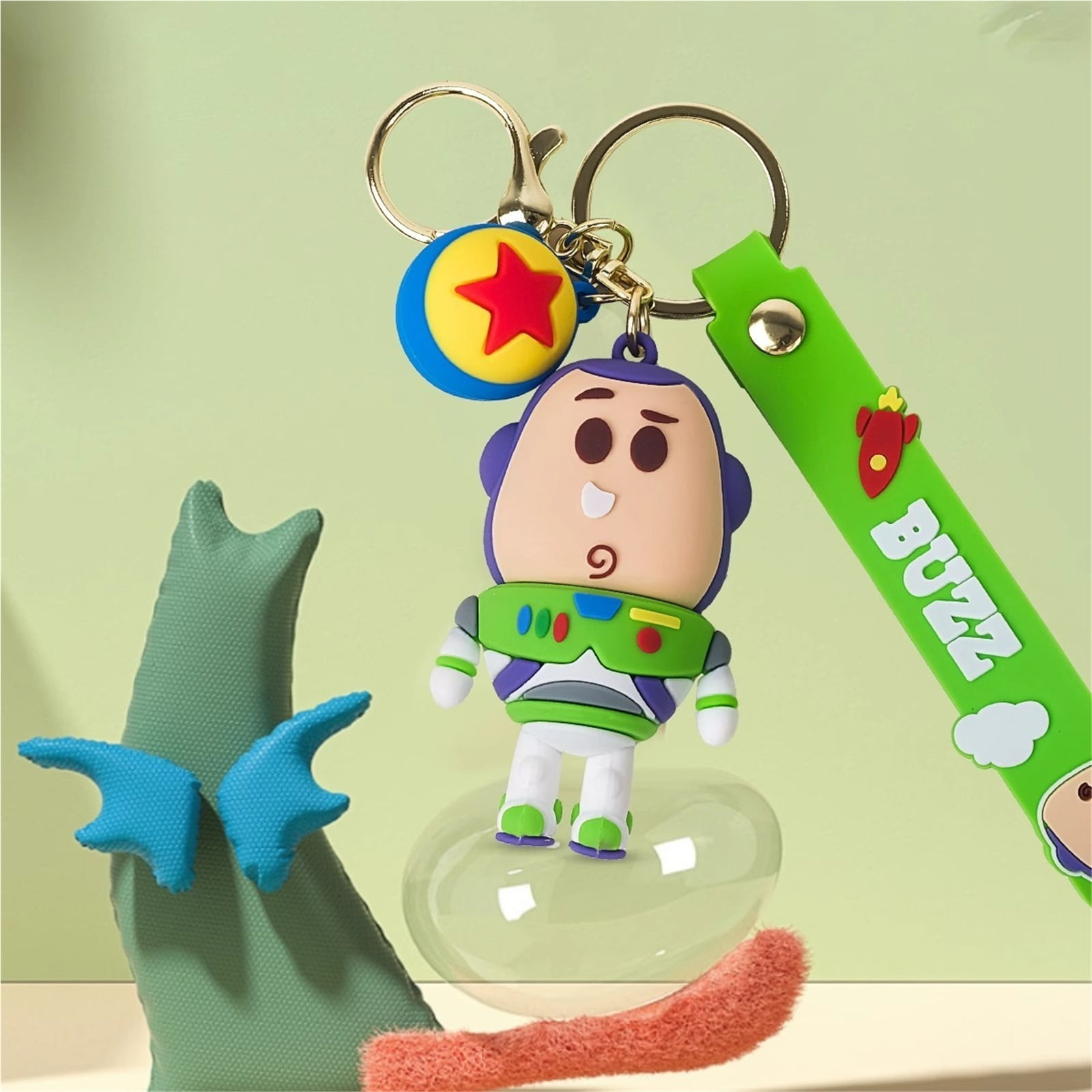 Disney Toy Story Buzz Lightyear Keychain Pendant - Genuine Gift for ...