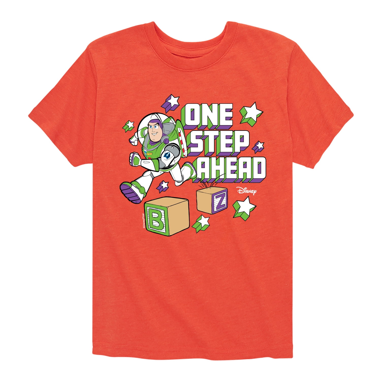 Disney - Toy Story - Buzz One Step - Toddler & Youth Short Sleeve ...