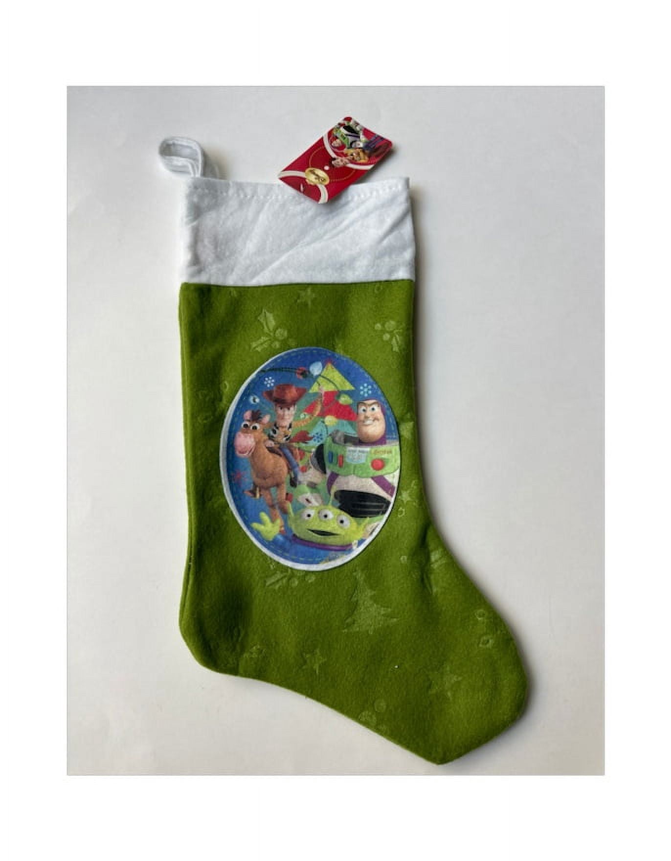 Disney Toy Story Buzz Woody Bullseye Christmas Stocking - Walmart.com
