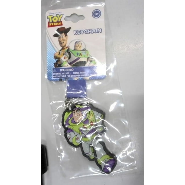 Disney Toy Story Buzz laser cut rubber keychain - Walmart.com