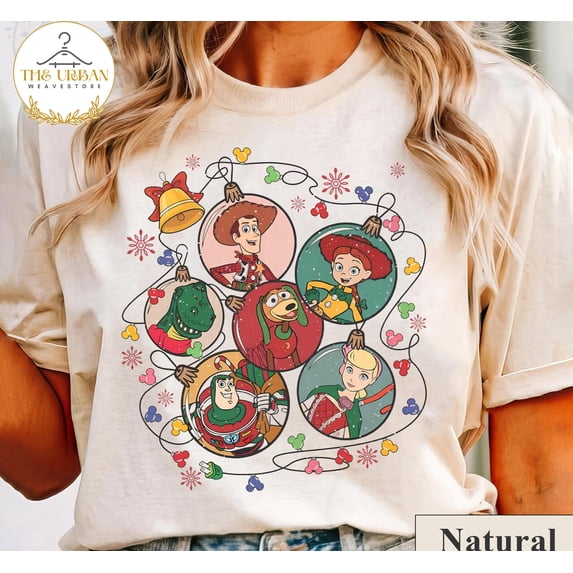 Disney Toy Story Characters Christmas Shirt Ornament Christmas Tree ...