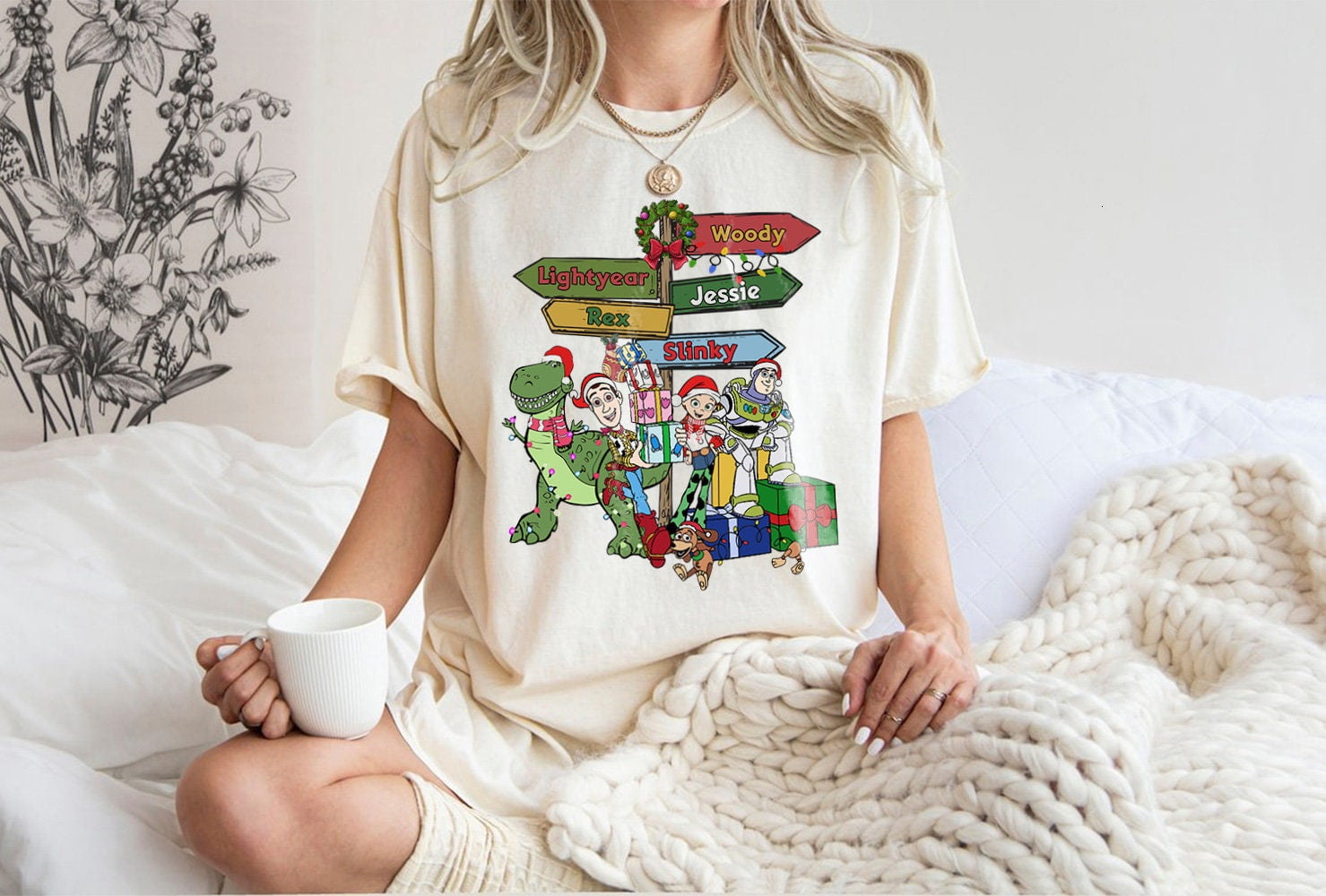 Disney Toy Story Christmas Shirt, Toy Story Characters Shirt, Woody And ...