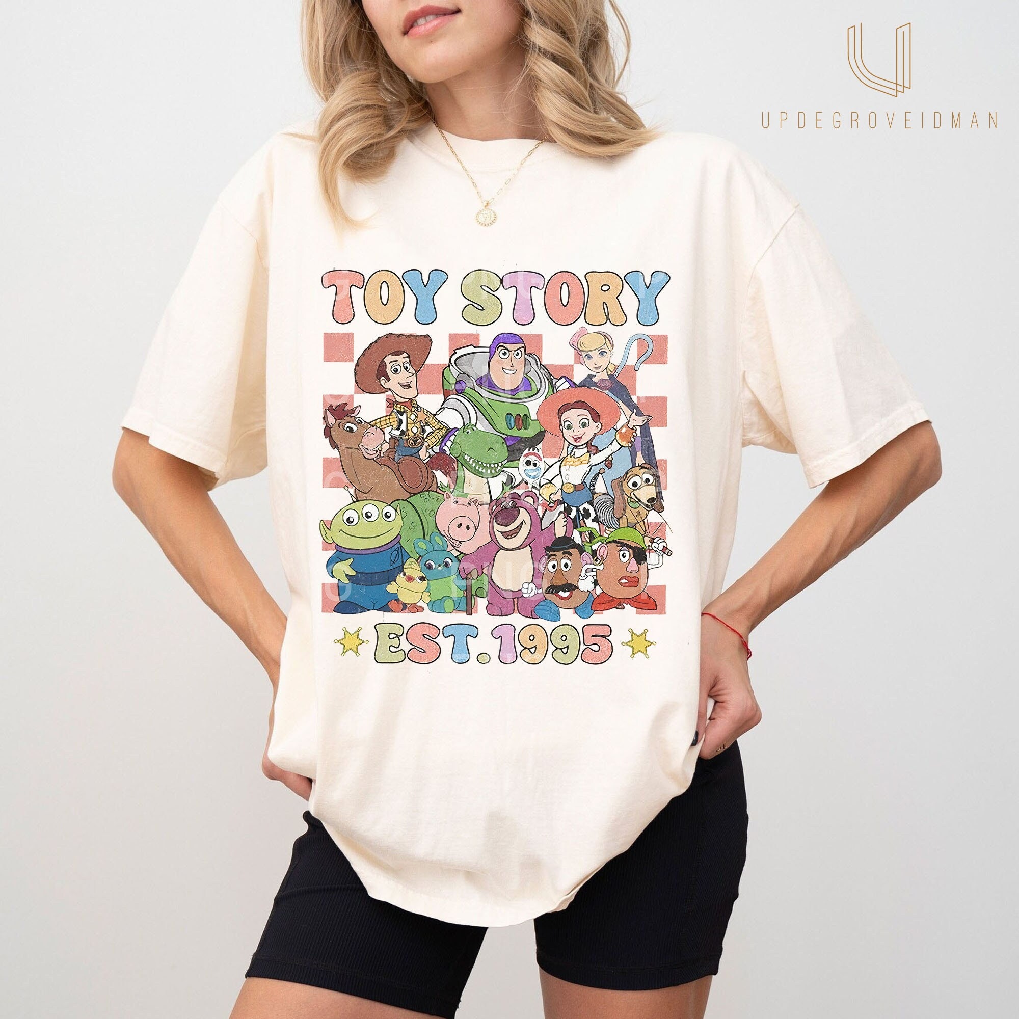 Disney Toy Story Est 1995 Shirt, Disney Toy Story Characters Group ...