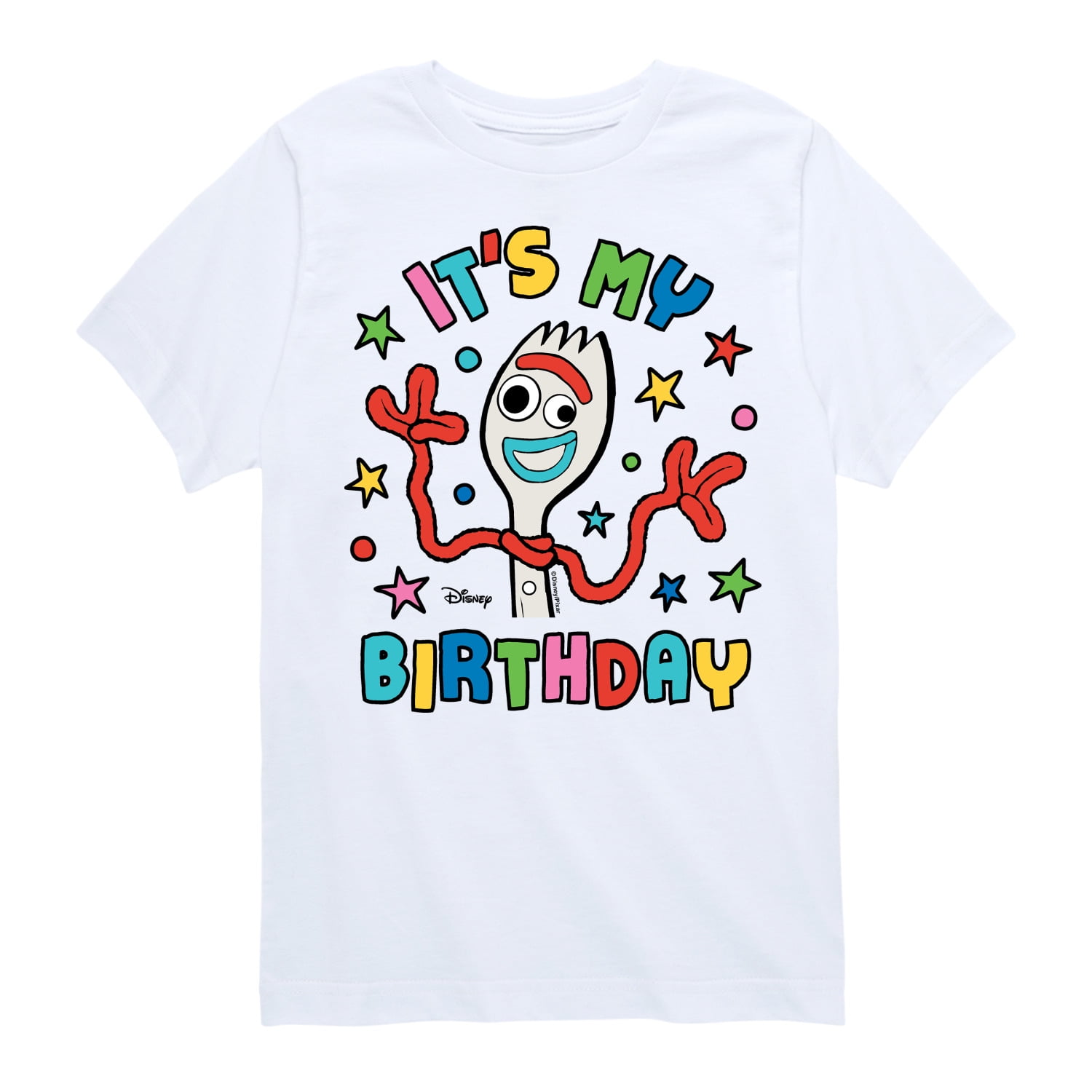 Disney - Toy Story - Forky Its My Birthday - Toddler & Youth Short ...