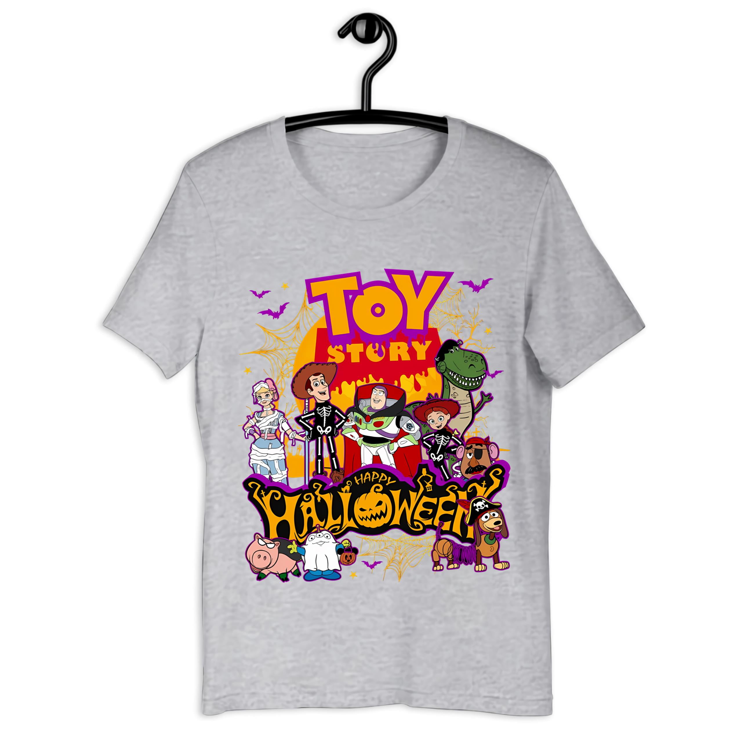 Disney Toy Story Halloween Mummy Skeleton Tee Unisex Adult Kid Tee ...