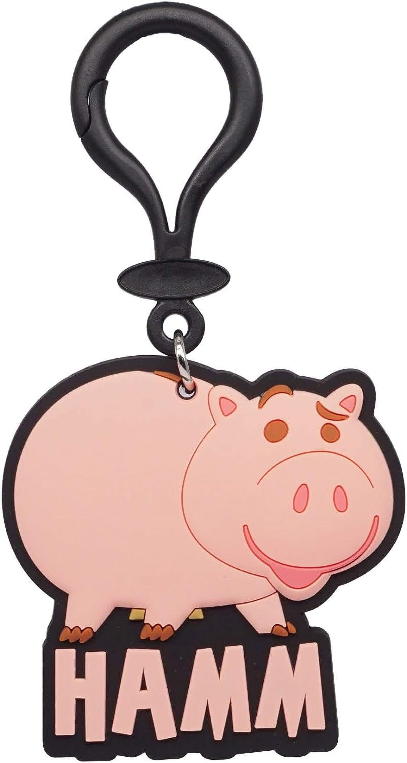 Disney Toy Story Hamm Soft Touch ID Tag Bag Clip - Toy Story Hamm ...