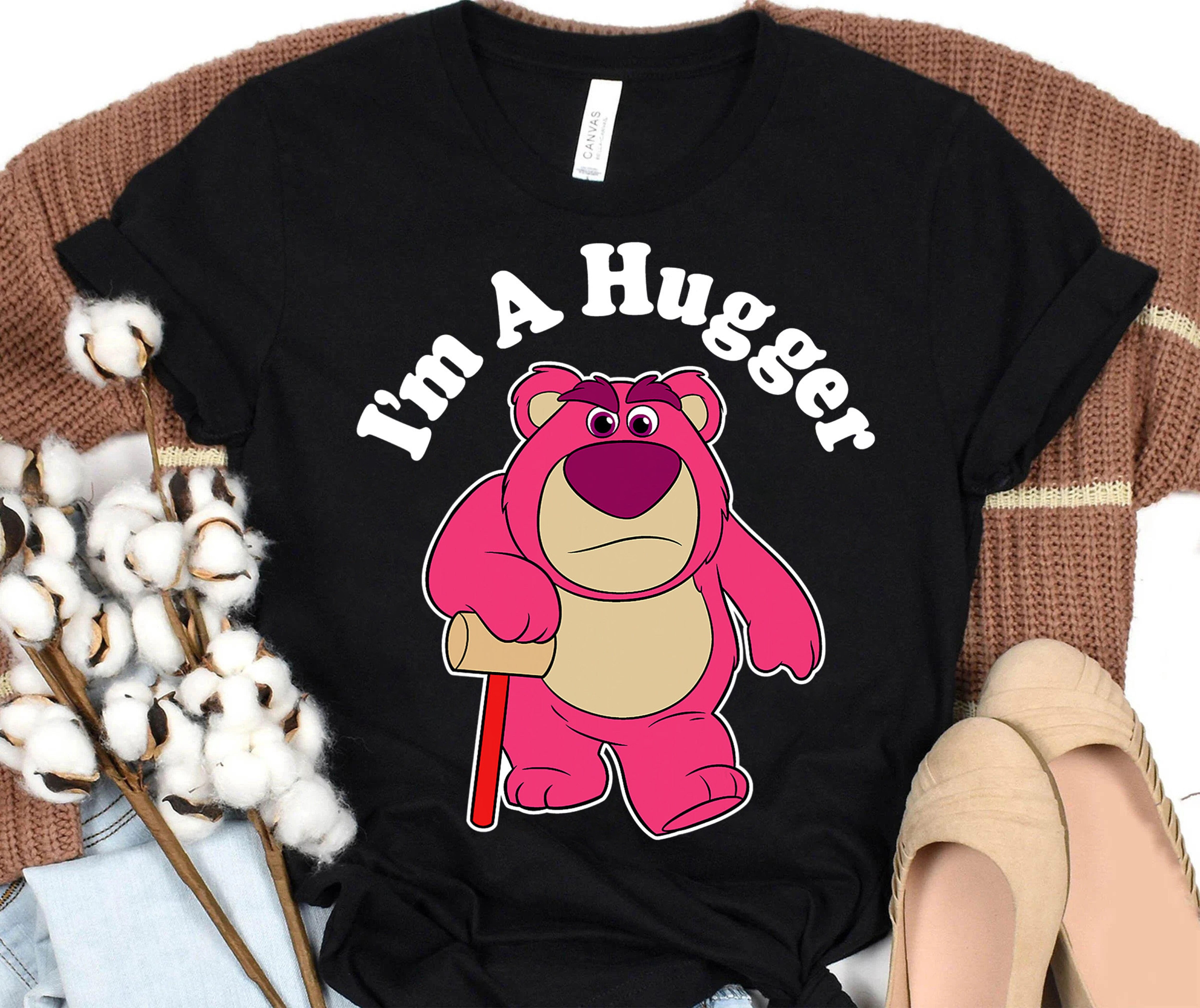 Disney Toy Story I'm A Hugger Lotso The Bear Portrait T-Shirt ...