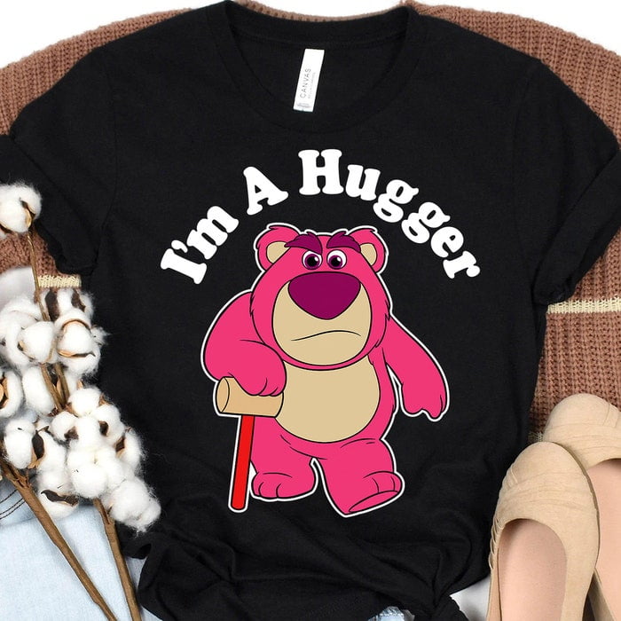 Disney Toy Story I'm A Hugger Lotso The Bear Portrait T-Shirt ...