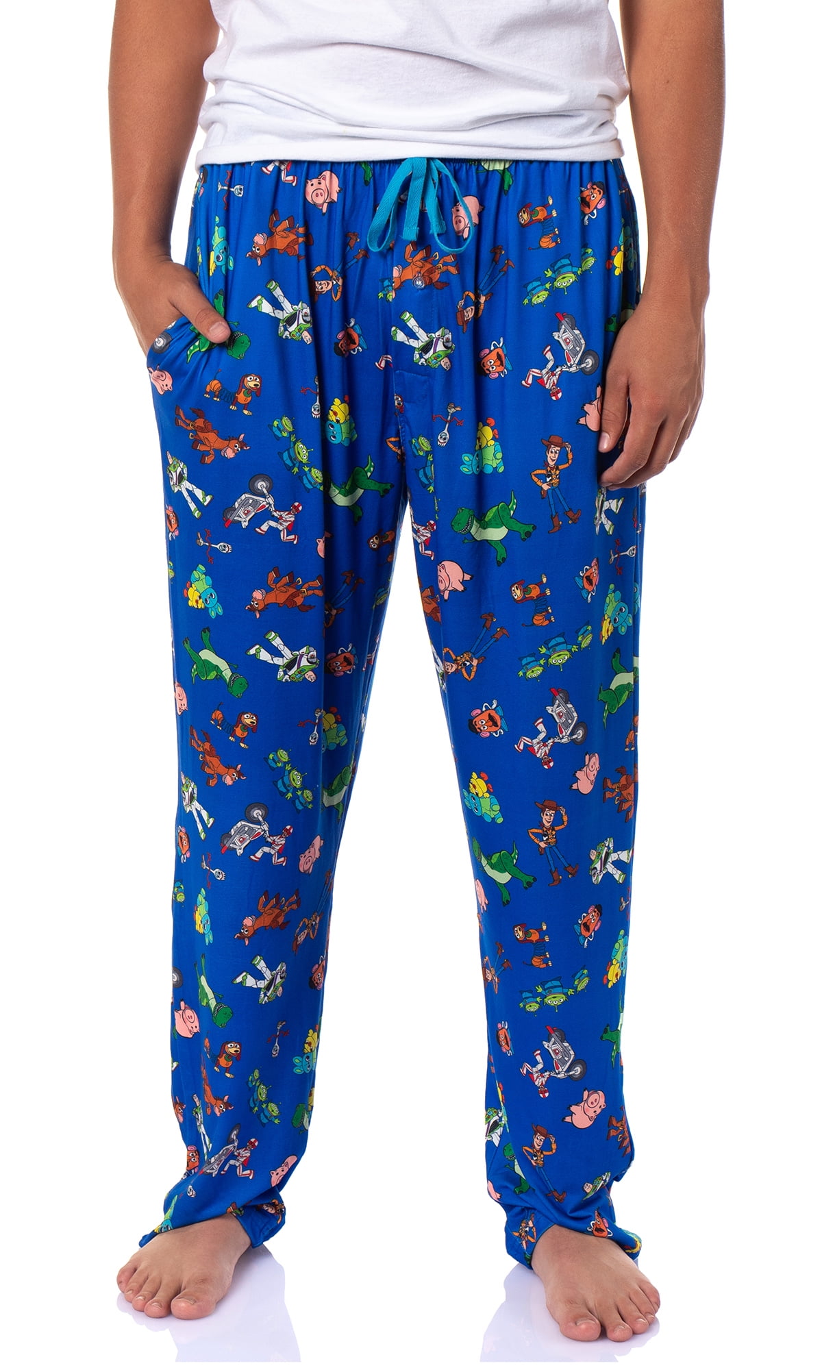 Disney Toy Story Men's AOP Character Design Adult Lounge Sleep Pajama ...