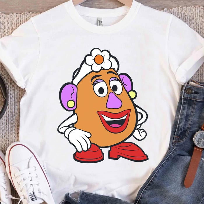 Disney Toy Story Mrs. Potato Head Big Portrait T-Shirt, Disneyland ...
