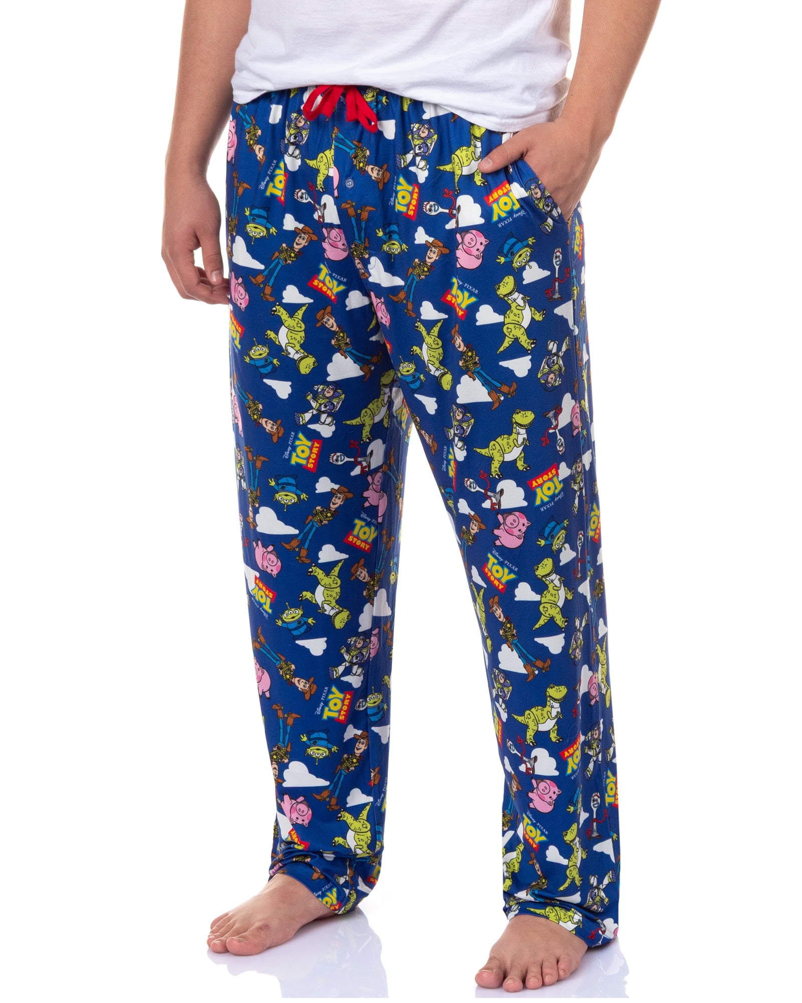 Disney Toy Story Pajamas Men's Allover Character Design Lounge Sleep ...