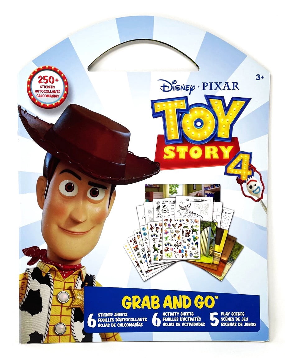 Disney Toy Story Play Scenes 250+ Stickers & Activity Sheets Grab and ...