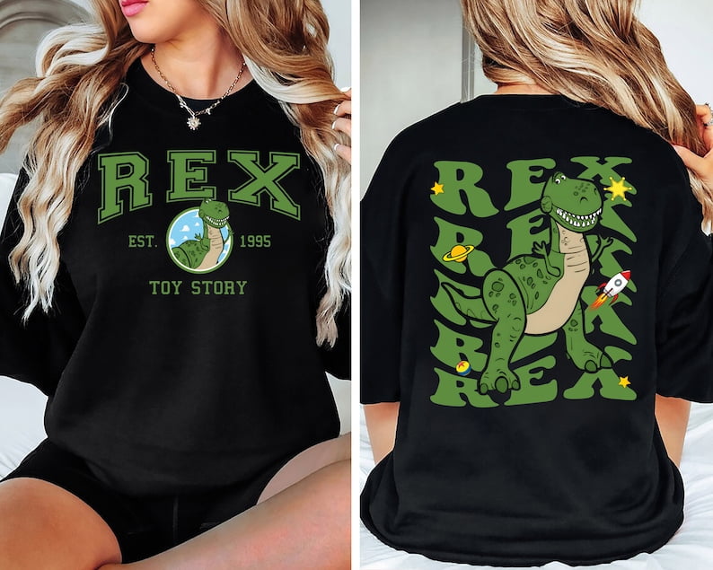Disney Toy Story Rex Shirt, Disneyland Rex Dinosaur Shirt, Disneyworld ...