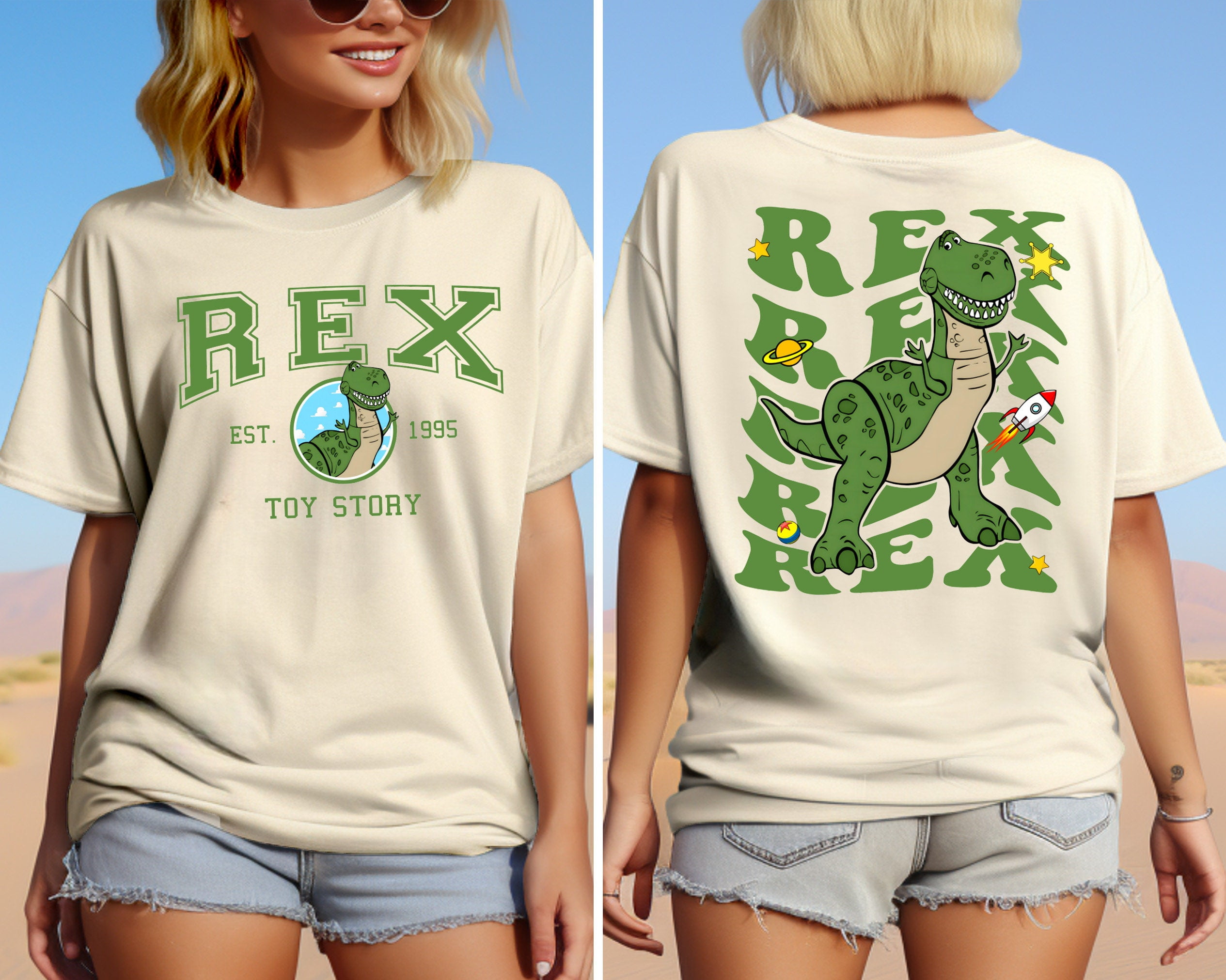 Disney Toy Story Rex Shirt, Disneyland Rex Dinosaur Shirt, Disneyworld ...