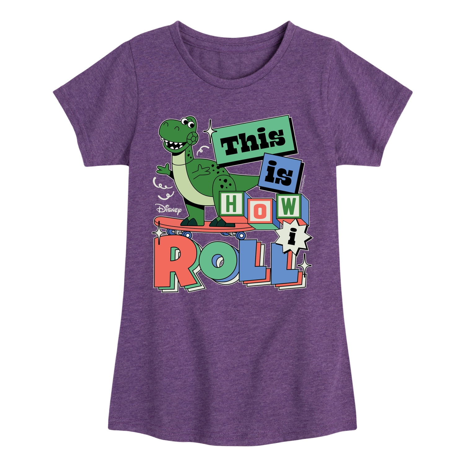 Disney - Toy Story - Rex This Is How I Roll - Toddler & Youth Girls ...