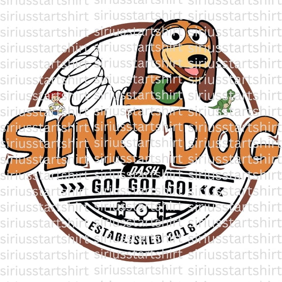 Disney Toy Story Slinky Dog Dash Retro Png Retro Slinky Dog Png Slinky ...
