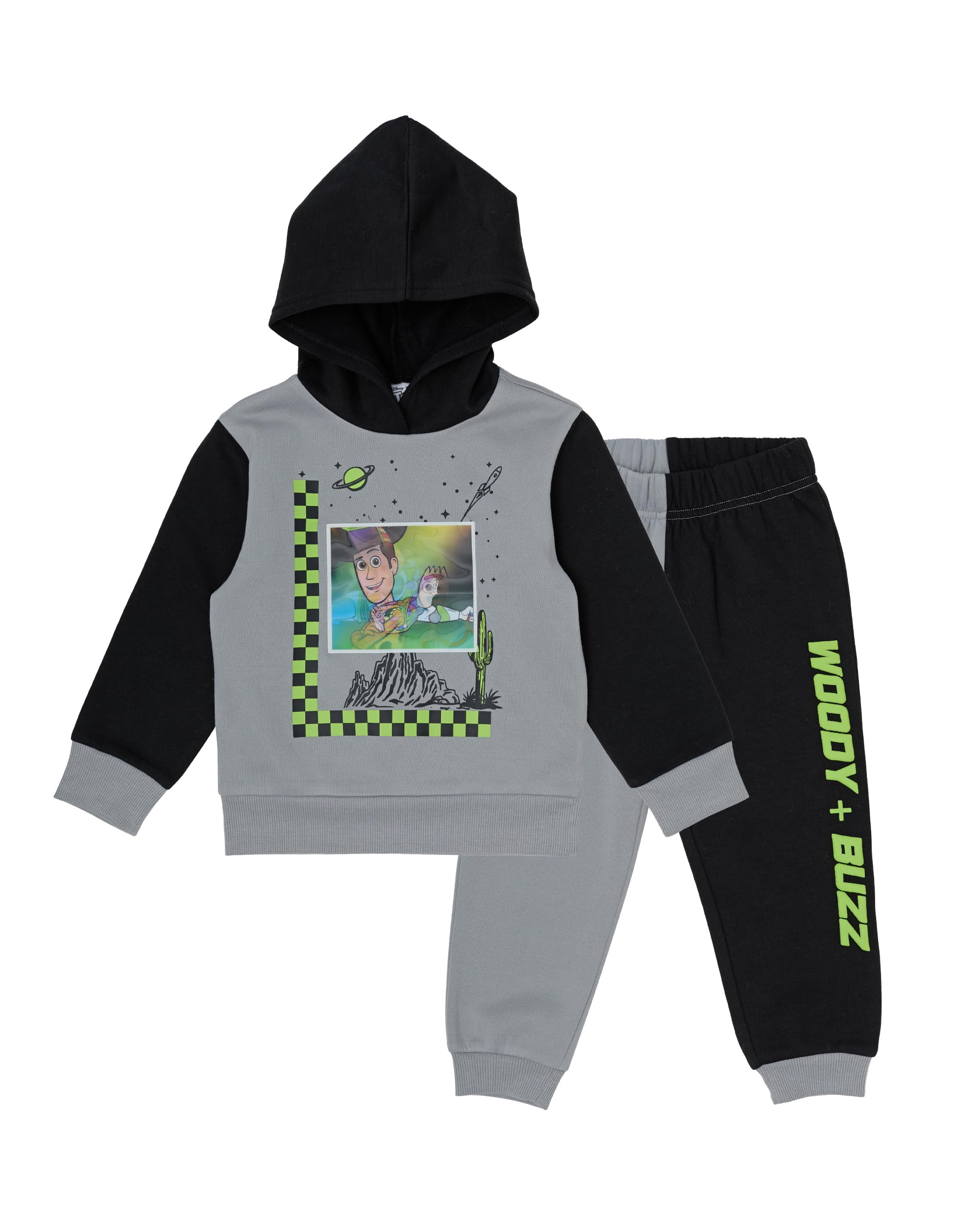 Disney Toy Story Toddler Boys’ Outfit Set - Two Piece Hoodie Sweatshirt ...