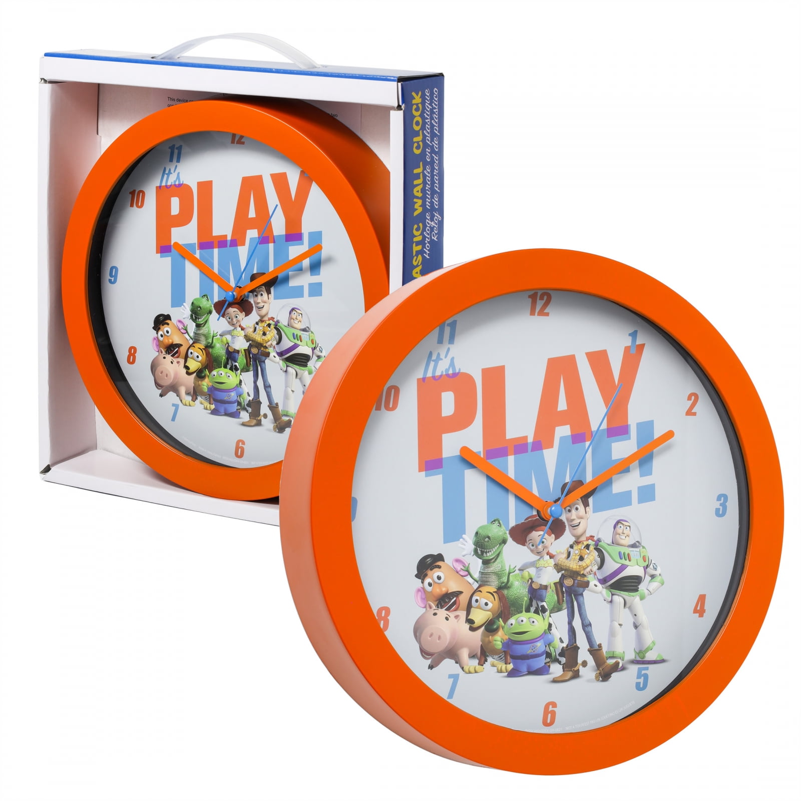 Disney Toy Story Wall Clock Kids Room Analog Home Decor - Walmart.com