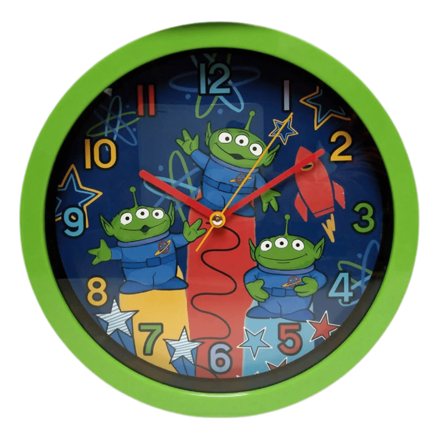 Disney Toy Story Wall Clock with Green Aliens Design - Walmart.com