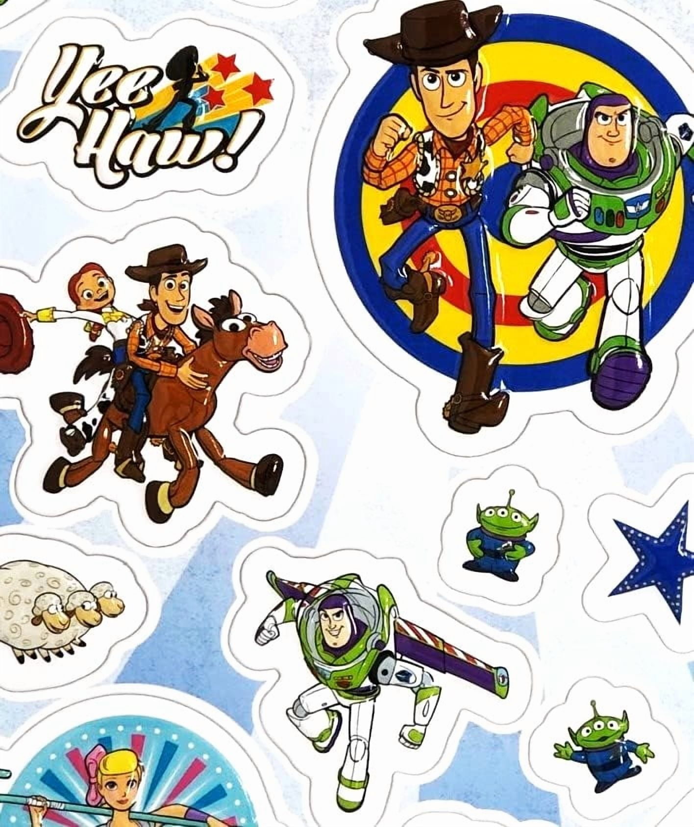 Disney Toy Story Woody Buzz Lightyear Jessie & More Puffy Stickers - 20 ...