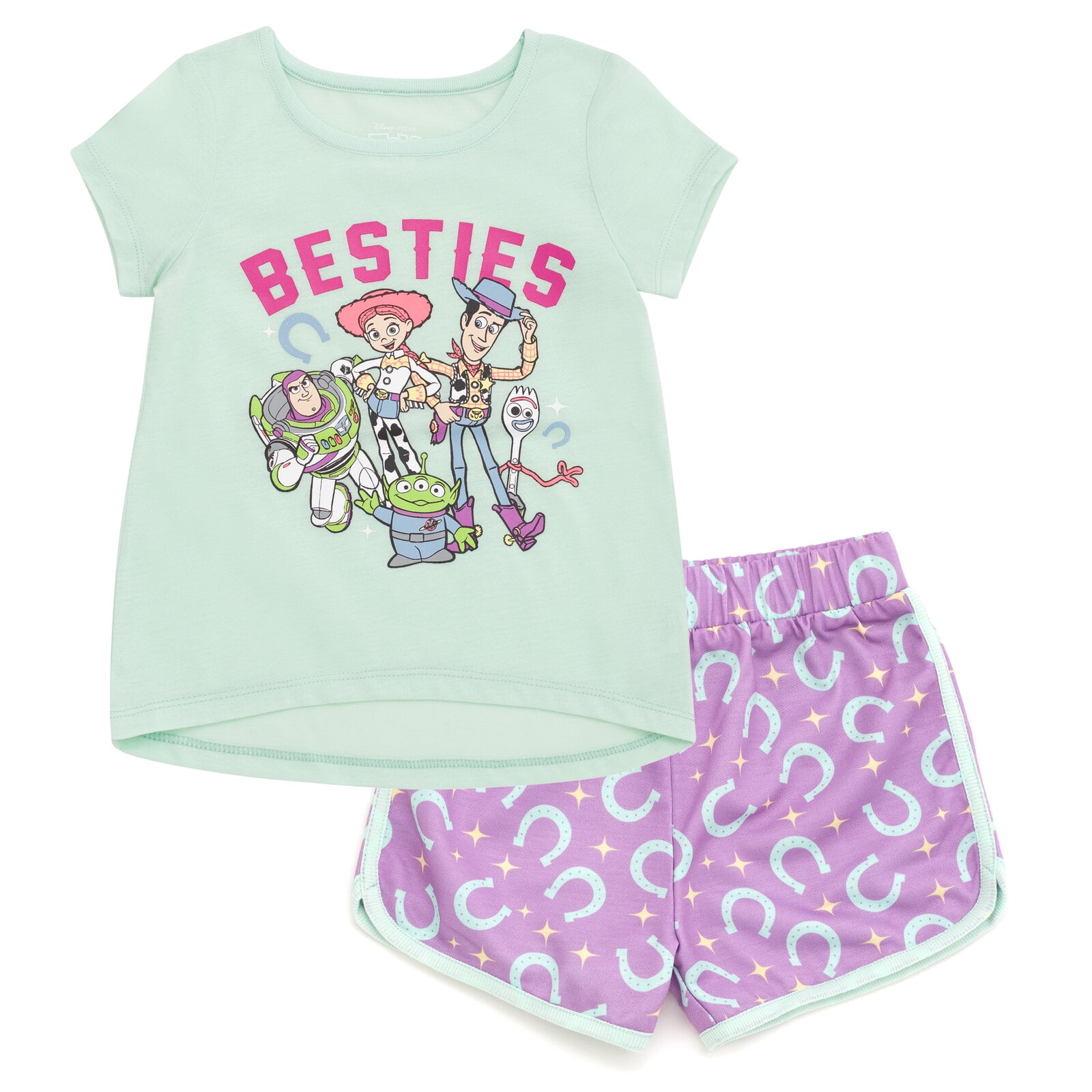 Disney Toy Story Woody Buzz Lightyear Jessie T-Shirt and French Terry ...