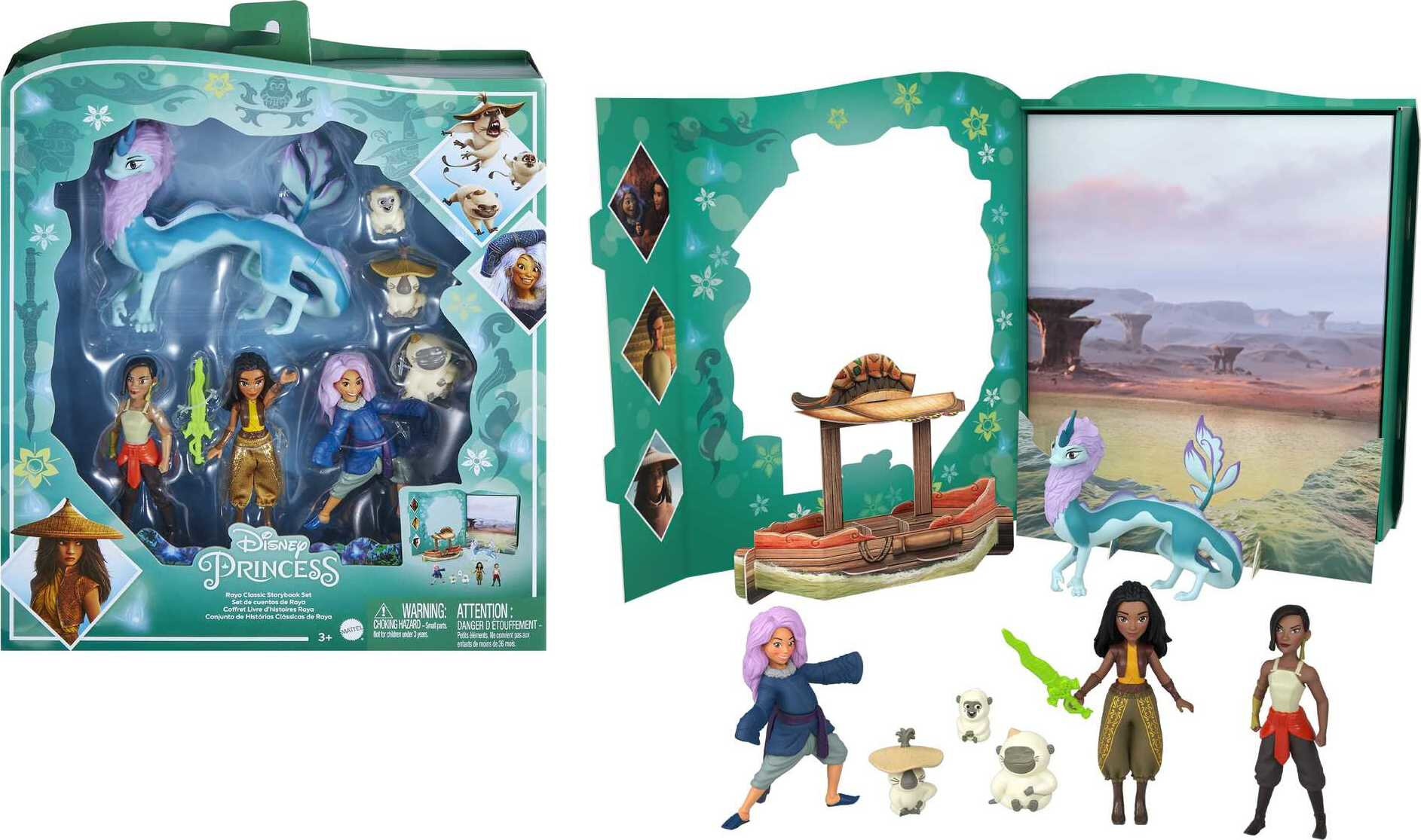 Disney Toys, Raya Story Set, Gifts for Kids - Walmart.com