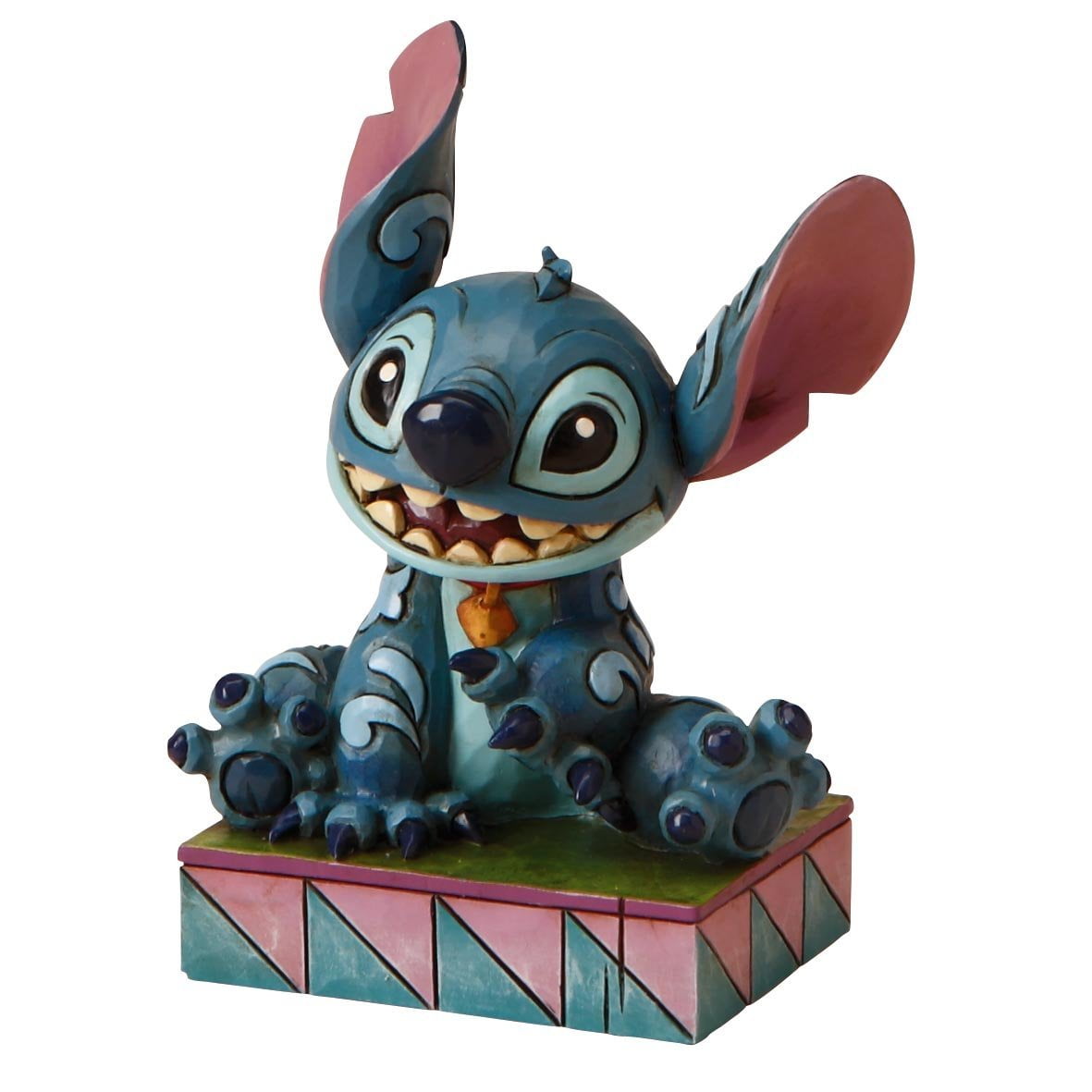 Jim Shore Disney Traditions: Ohana Means Family Sitting Stitch Figurine ...