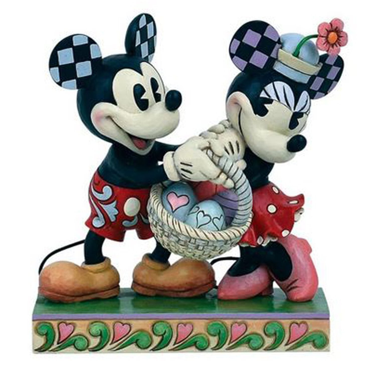 Disney Traditions by Jim Shore Mickey and Minnie Mouse Easter Basket ...
