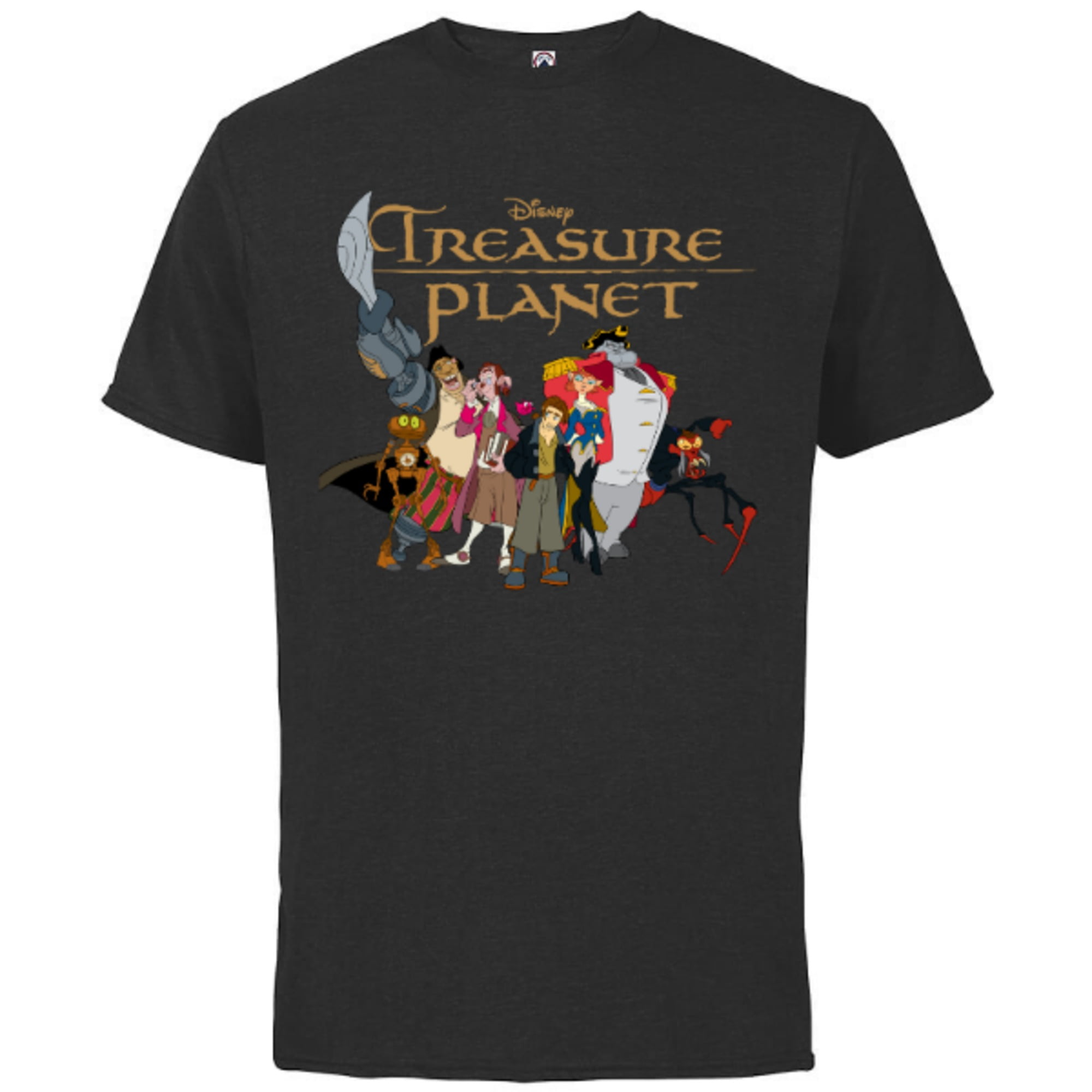 Disney Treasure Planet Logo and Characters T-Shirt - Short Sleeve ...